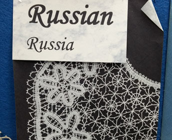 Russian Lace sample from class – The Crochet Architect