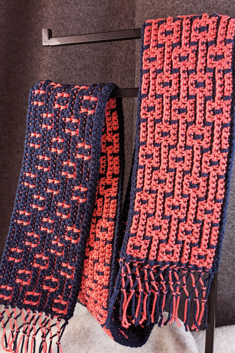 Chain Links Scarf – The Crochet Architect